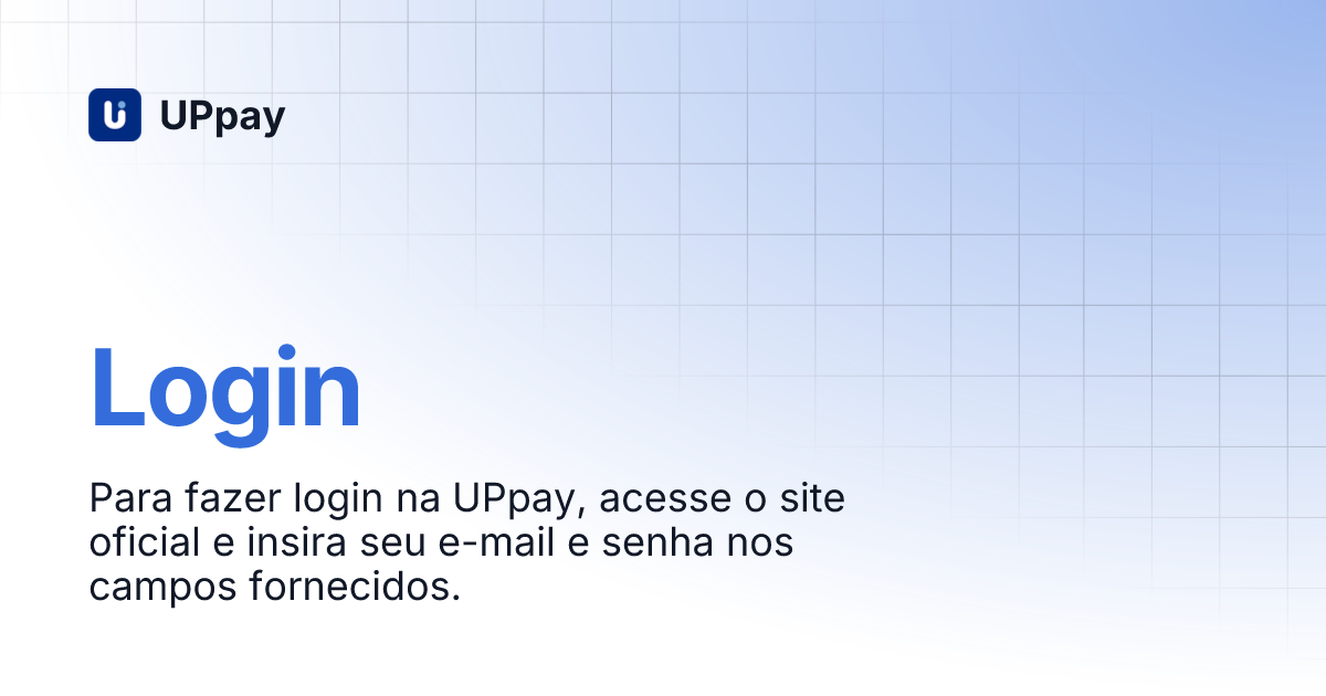 Login | UPpay